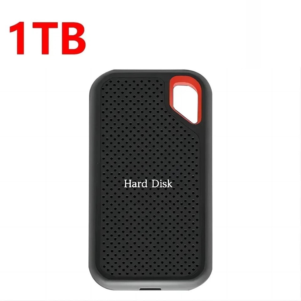 Portable Drive 2TB External Hard Drive Classic Black - PC Laptop and ...