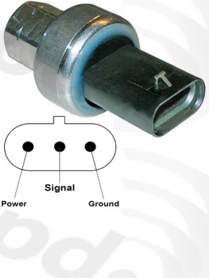 For 2012-2017 Jeep Compass HVAC Pressure Transducer 706DH25 2013 2014 ...