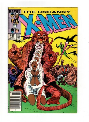 Uncanny X-Men #187 (1984) very fine condition plus + (Newsstand) / st3 ...