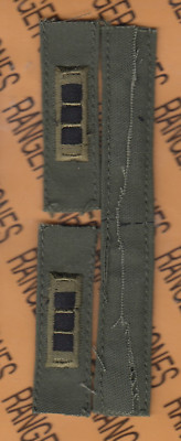 US ARMY CWO III CHIEF WARRANT OFFICER OD Green & Black rank patch set ...