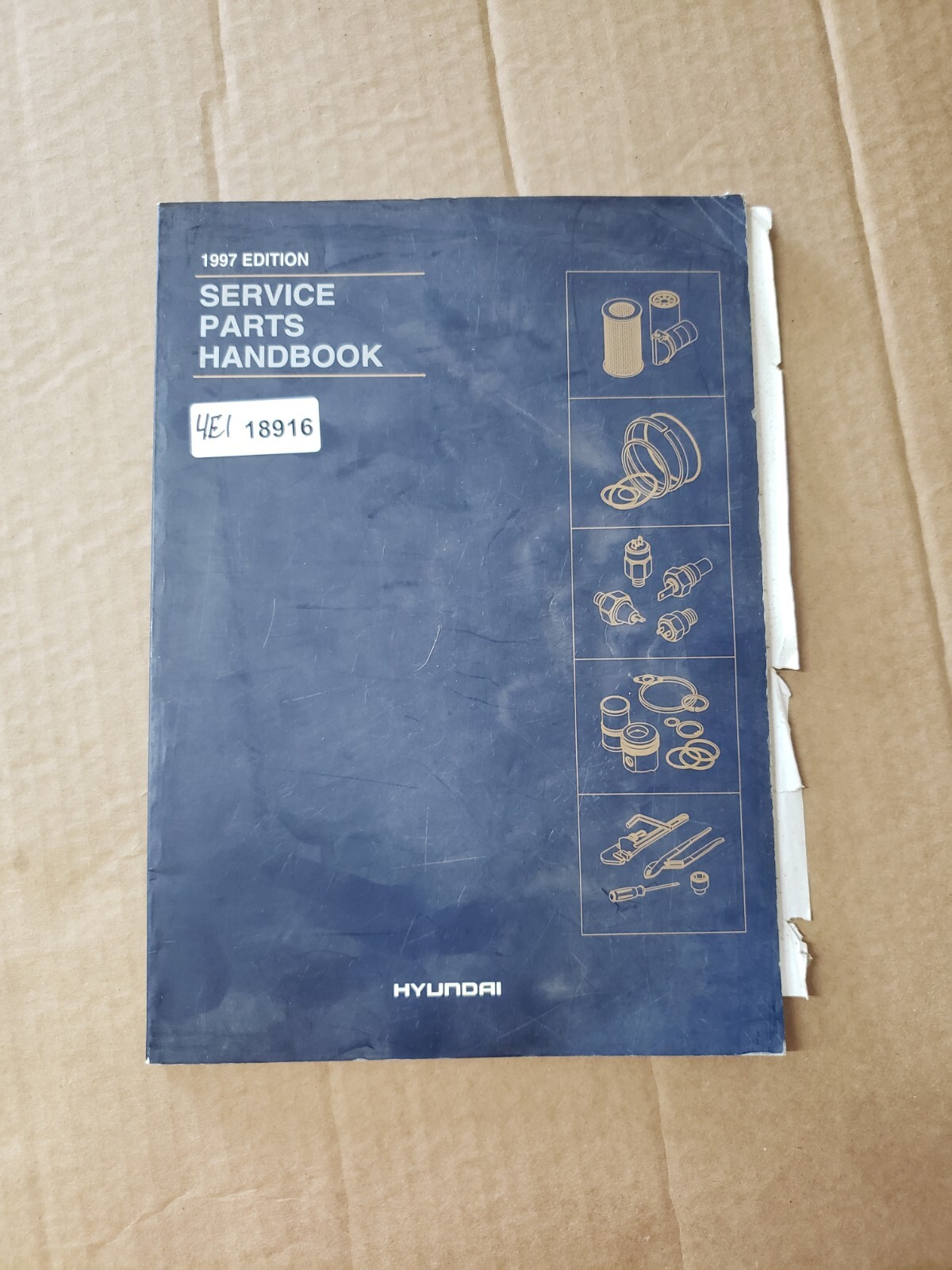 ONE Hyundai 1997 Service Parts Handbook Manual (Excavators and Wheel ...