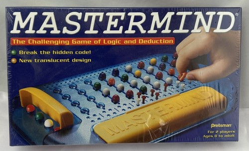 2002 Mastermind Game by Pressman Brand New Sealed FREE SHIPPING 21853030181| eBay