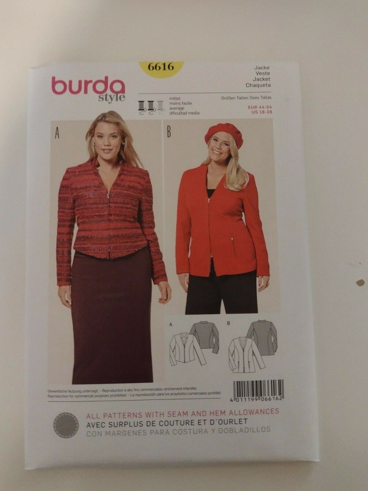 New Assorted Sewing Patterns Burda Range 6614 - 6781 | eBay UK