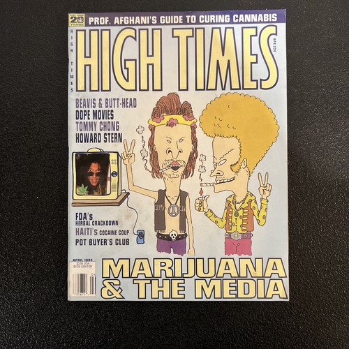 High Times Magazine #224 April 1994 - Beavis And Butthead Vintage 90s ...