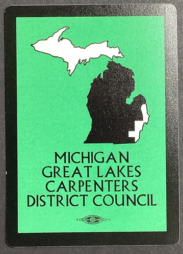 Michigan Great Lakes Carpenters District Council VTG Single Swap ...