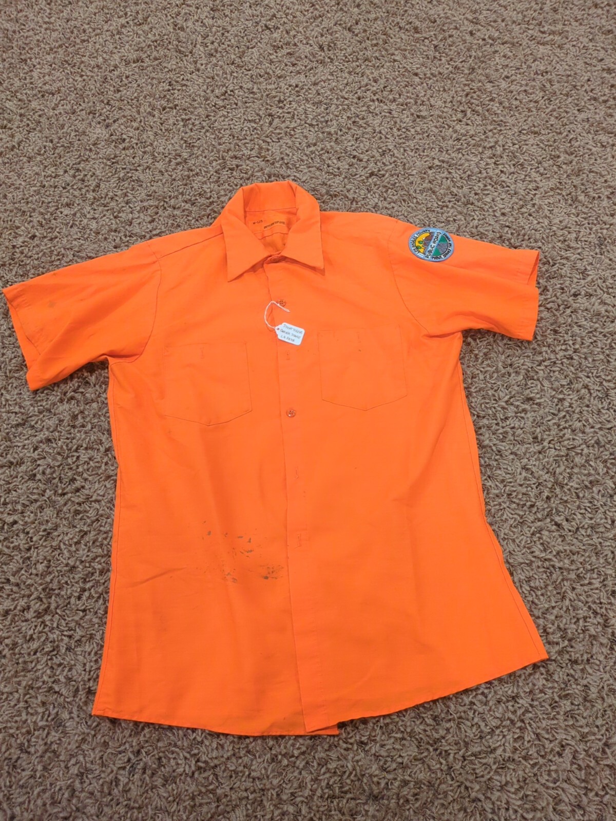 Vtg 1970's Los Angeles Jail Prison Inmate Uniform Prison Public Works ...