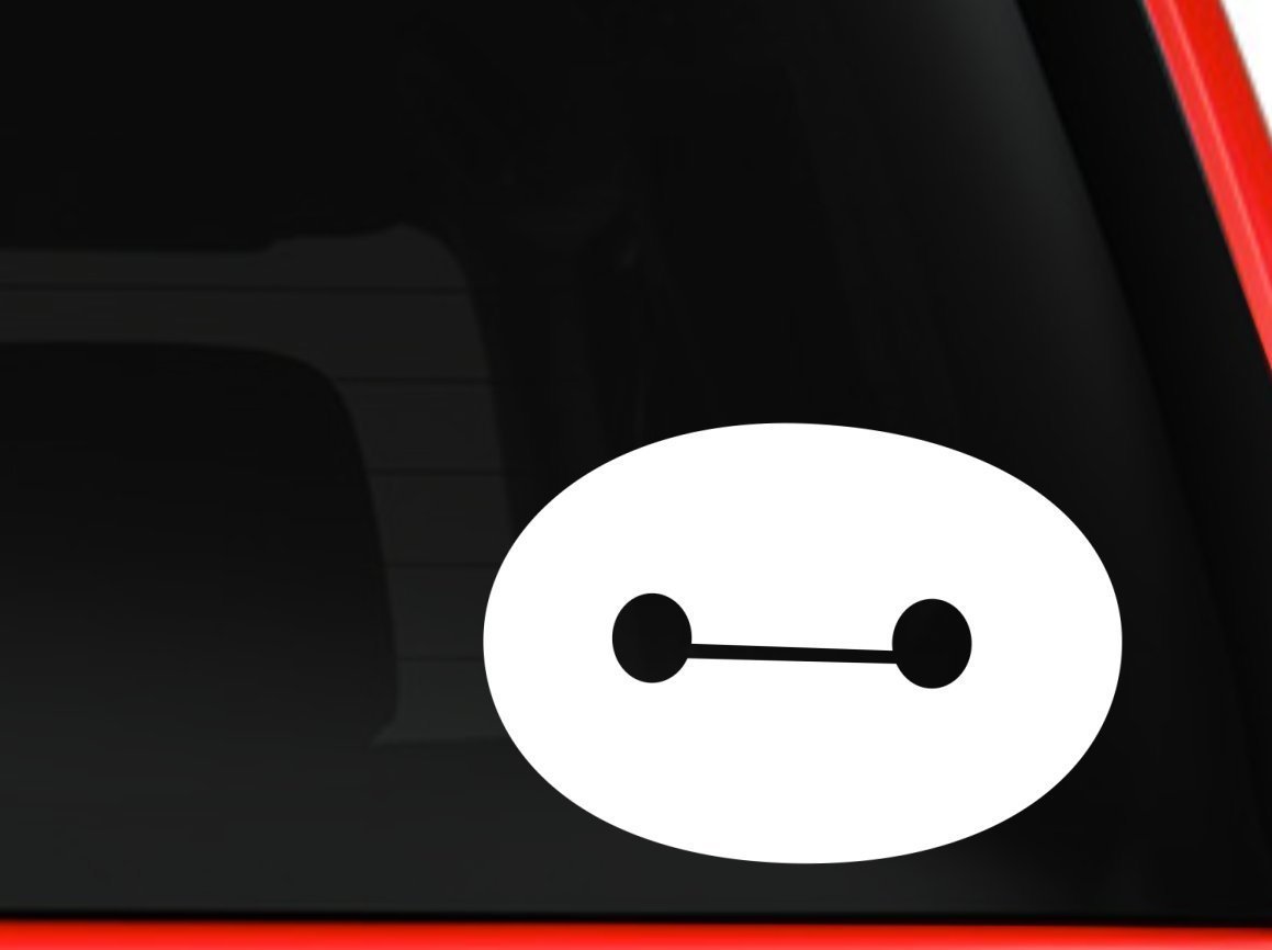 Big Hero 6 Baymax Head Car Truck SUV Laptop Mac Toolbox Wall Decal ...