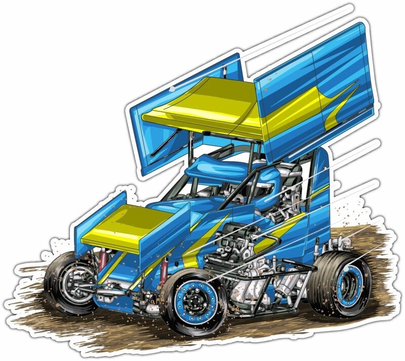 Sprint Auto Stickers