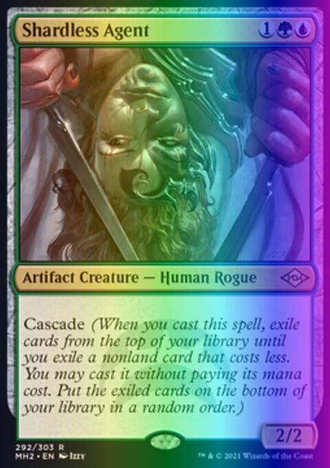 MTG Magic the Gathering Shardless Agent (292/765) Modern Horizons 2 LP ...