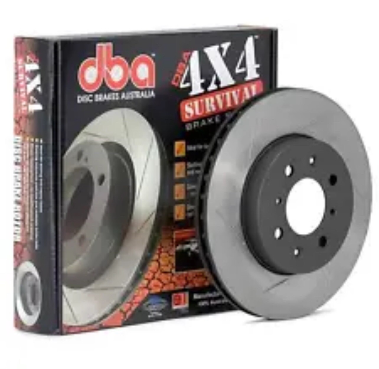 SET OF 2 DBA ROTOR PAIR 4X4 Survival 4000 T3 Slot KP DBA4788S | eBay