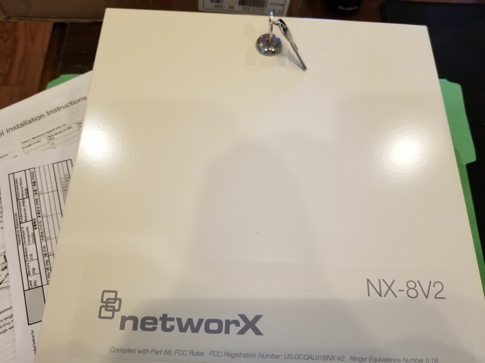 UTC Interlogix GE Security Caddx NetworX NX-8 Alarm Control Panel | eBay