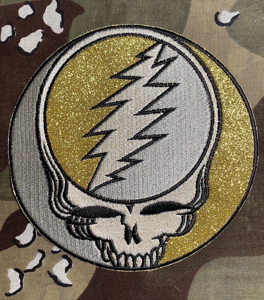 Grateful Dead Steal Your Face Embroidered Back Patch G034P | eBay
