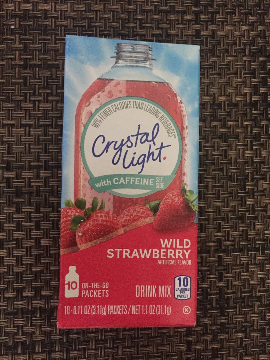 Individual Crystal Light Packs Crystal Light Powdered Drink Mix