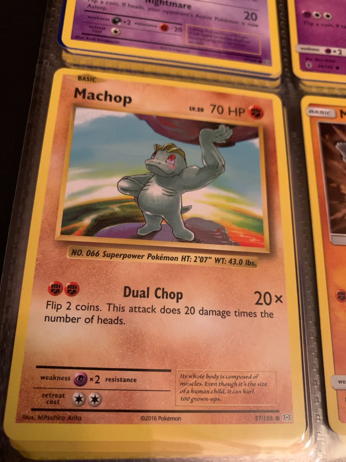 Machop 57/108 XY Evolutions Pokemon TCG Card NM | eBay