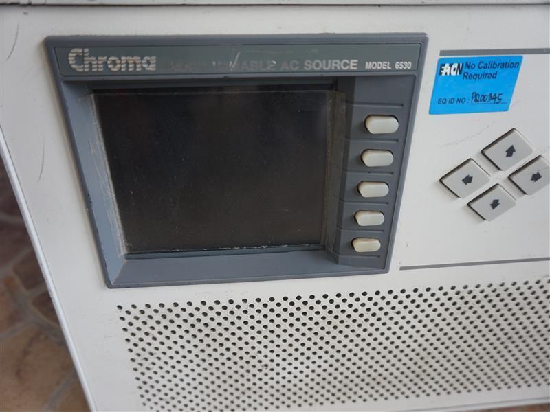 Chroma 6530 Programmable AC Source AS IS For Parts Expedited Shipping ...