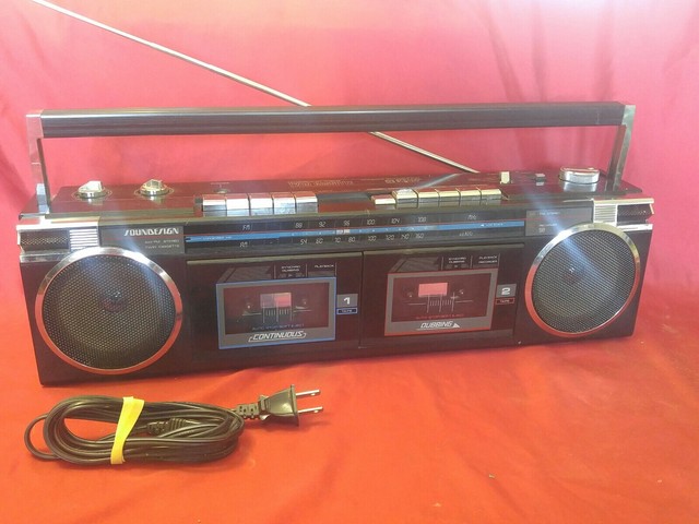 Vintage Soundesign Twin Cassette 4 Speaker Am/fm Boombox Model 4742 for ...