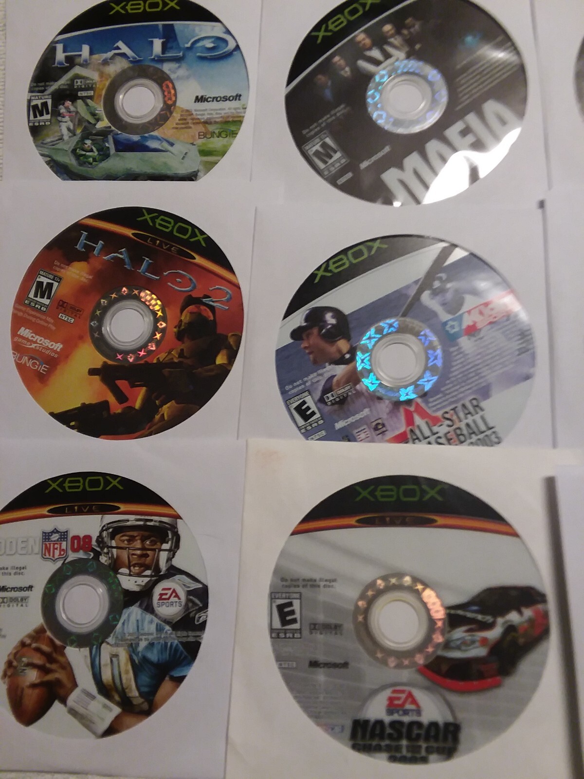 Lot of 30 Original Xbox Video Games Disc Only- Untested | eBay