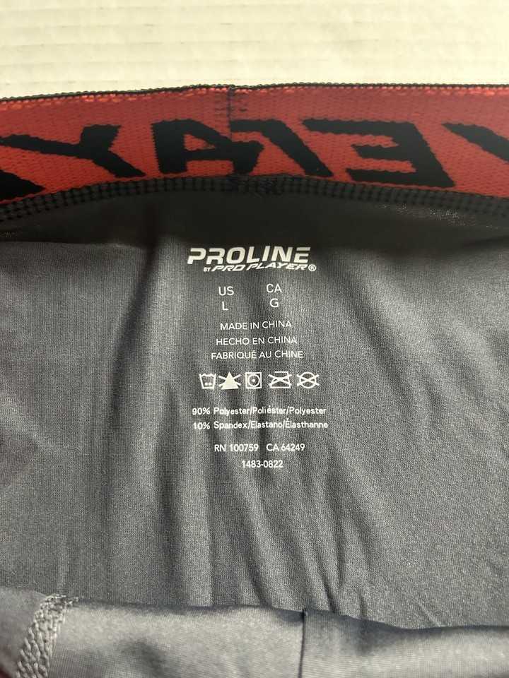 Proline Pro Player Performance Boxer Brief, Large, Gray, NWOT | eBay UK