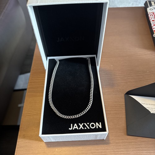 JAXXON Cuban Link Chain - 5mm - Silver / 22" | eBay