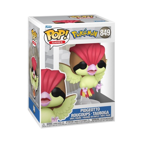 Pokemon Merchandise: Funko Pop! Games - Pidgeotto (Vinyl Figure 849 ...