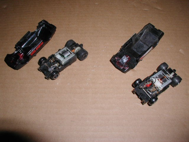 Ideal 1981 Pontiac Firebird Knight Rider Slot Car BODY, Motor Parts 2 ...