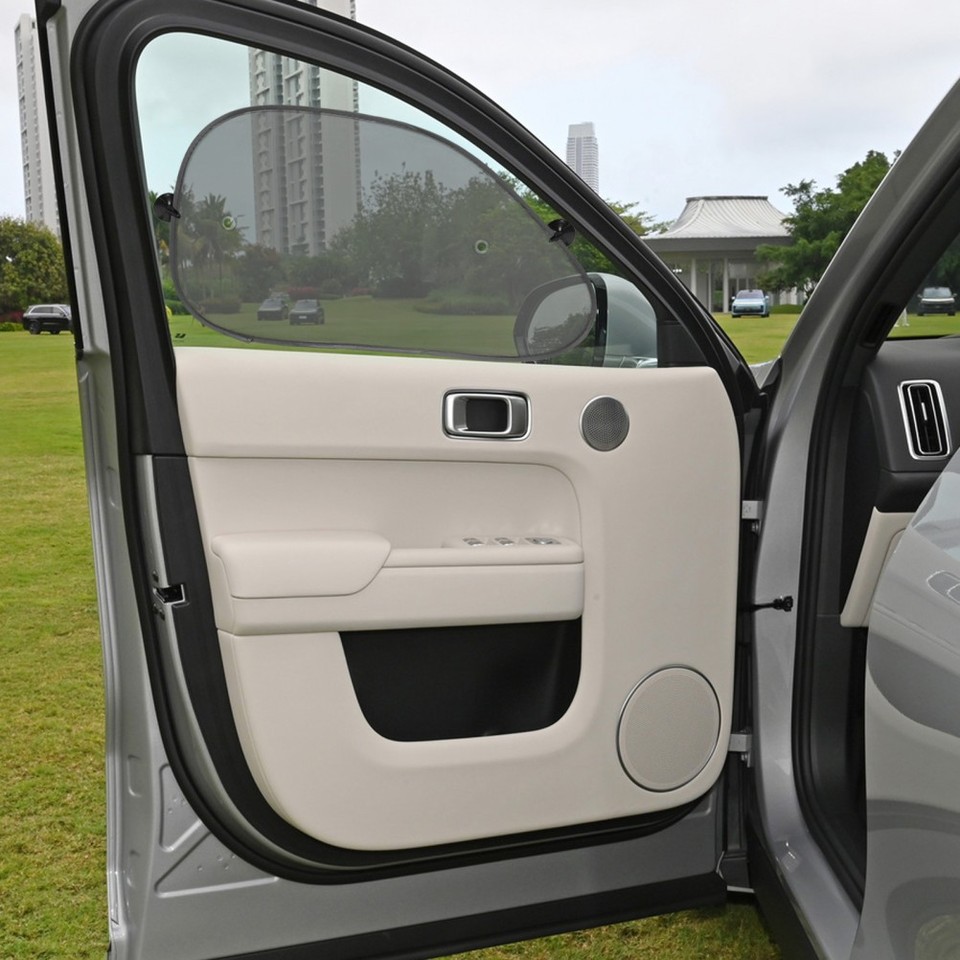 4Sets Automotive Window Sunshades Reusable Black Mesh Car Side Window ...