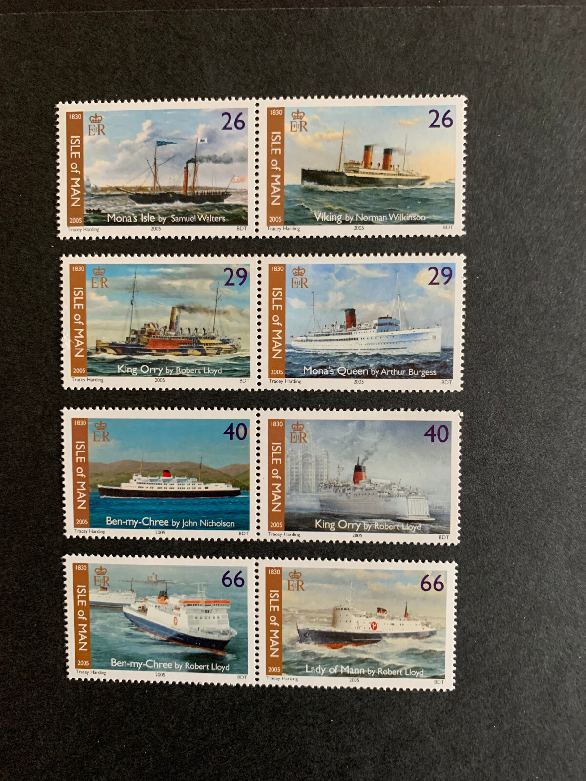Isle of Man 2005 - Anniversary of Steam Packet Company Stamp Set U/M ...