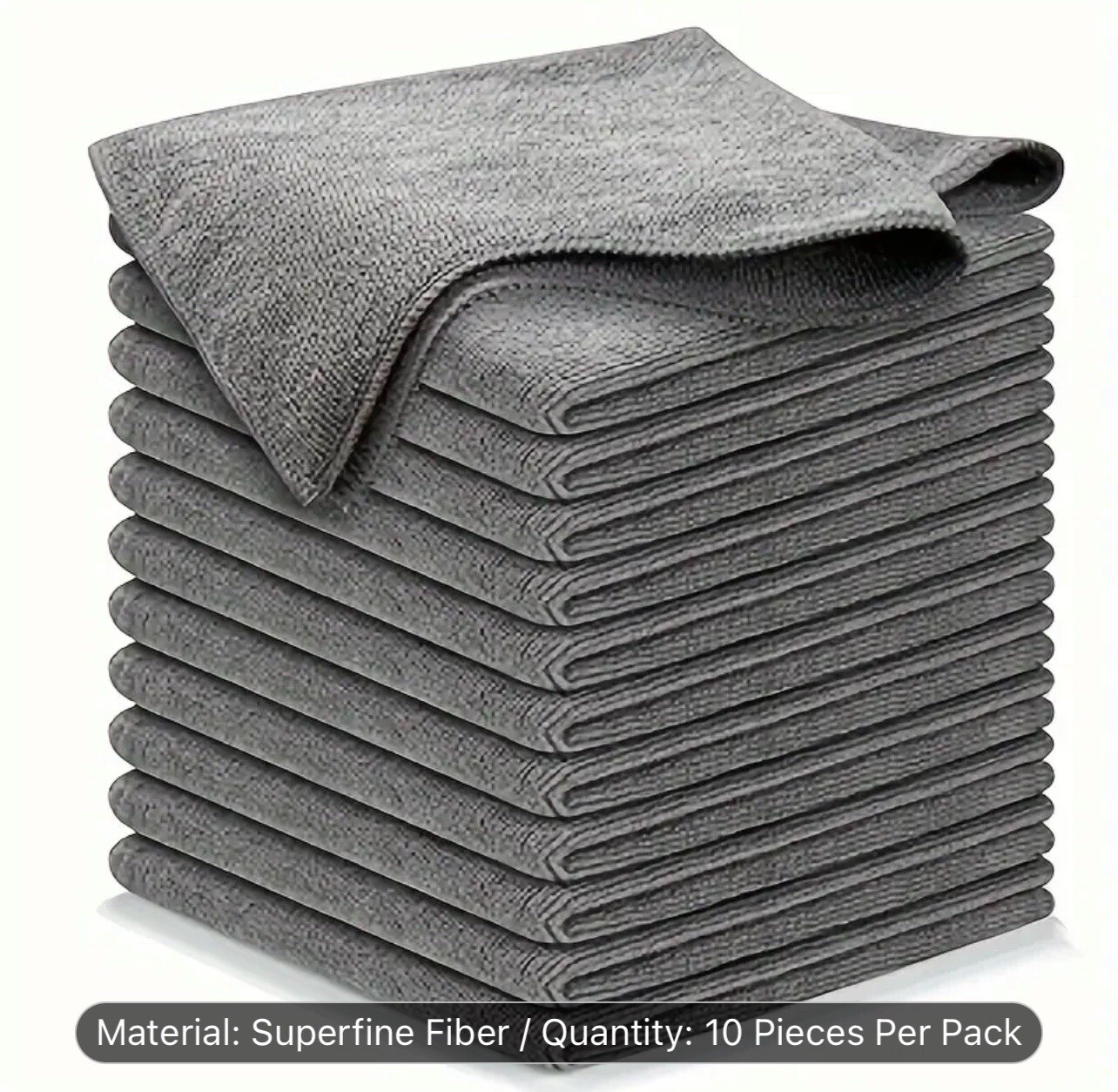 Premium Microfibre Cloths Extremely Soft Super Absorbent 10 Pack | eBay