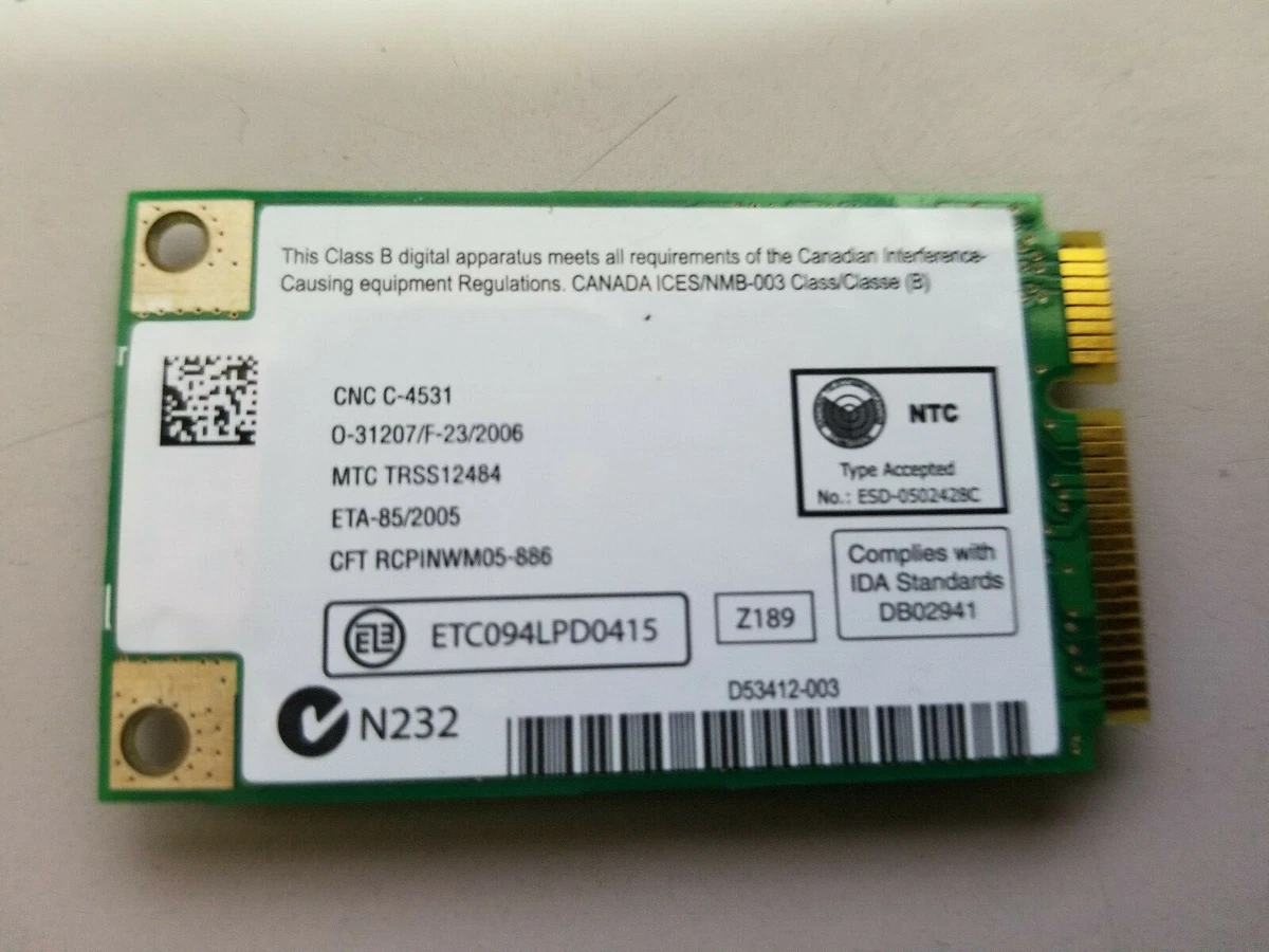 Wireless Hardware Requirements