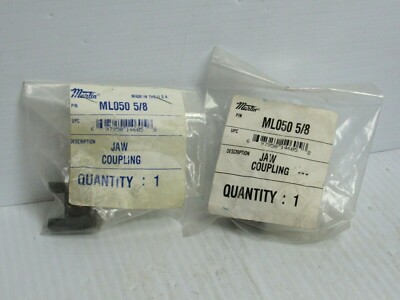 NEW LOT OF 2 MARTIN JAW COUPLING ML050-5/8 ML0505/8 | eBay
