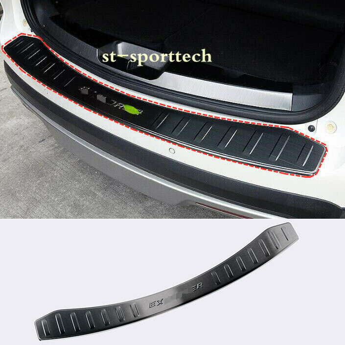 Stainless Rear Bumper Protector cover sill guard For NEW Ford Explorer ...