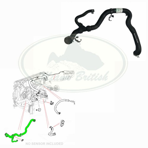 LAND ROVER LOWER BOTTOM RADIATOR HOSE RANGE EVOQUE DISCOVERY SPORT ...