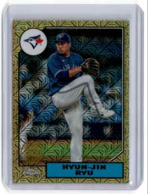 2022 Topps Silver Pack Refractor Hyun-Jin Ryu Toronto Blue Jays #379 | eBay
