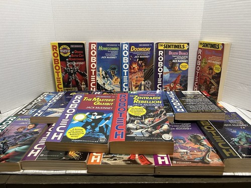 ROBOTECH complete set 21 paperback novels! includes rare "Lost ...
