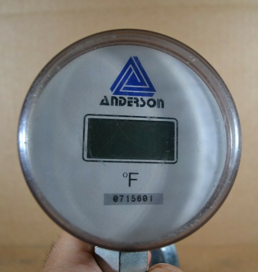 Anderson Digital Thermometer Fahrenheit 3-1/2" 3.5" Probe 0715601 | eBay
