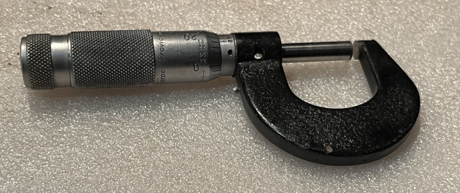 0"-1" Outside Carbide tipped Micrometer Brown & Sharpe, 0.0001, Lock ...