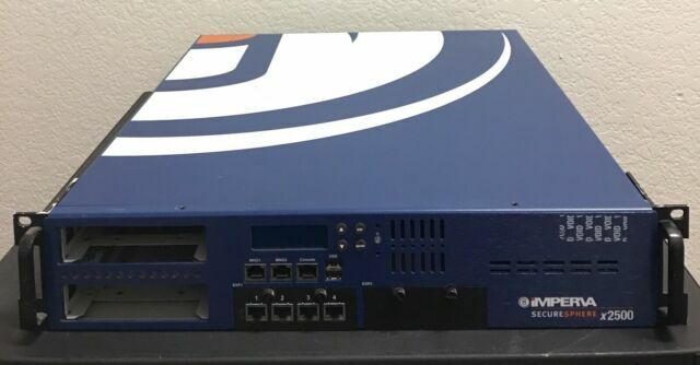 Imperva X2500 Securesphere Appliance / Web Application Firewall 4 X GbE ...