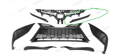 2020-2024 TOYOTA CAMRY Se Xse Front LEFT BUMPER Upper MOLDING 52713 ...