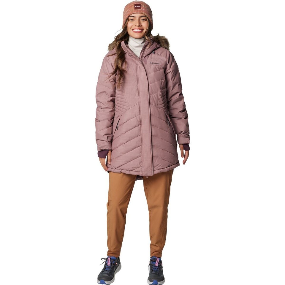 Columbia Lay D Down IV Mid Jacket in Black Matte Coat Women’s Size ...