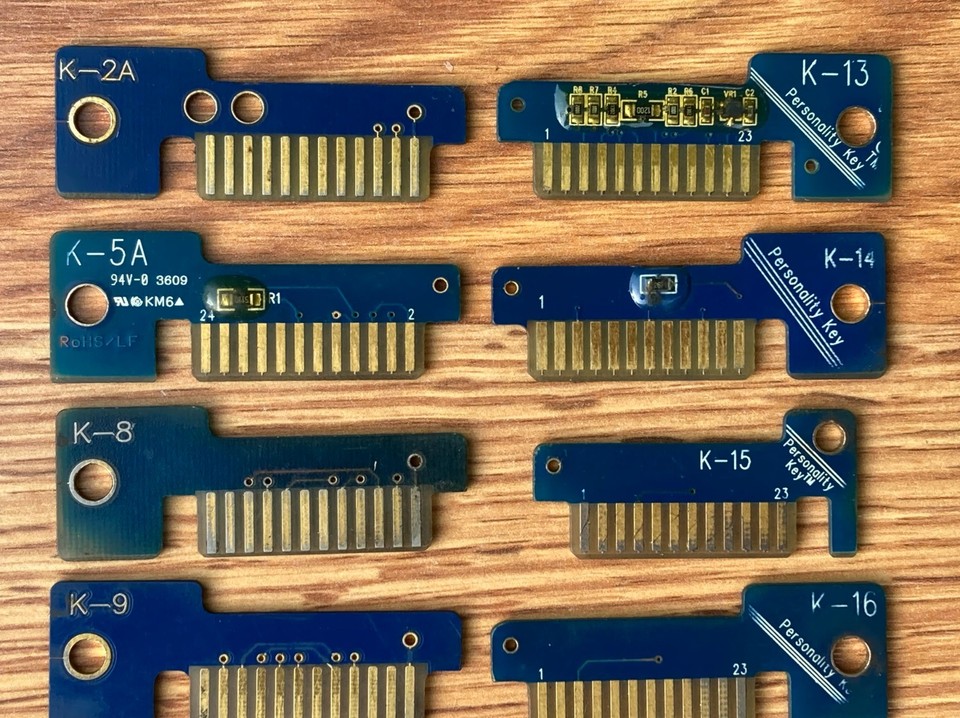 Snap On Personality Key Lot of 12 MT2500 Solus Modis Verus K2A K5A K8 ...