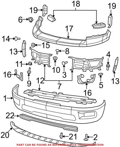 Genuine OEM Mopar Front Fog Light Bracket For Ram 3500 68054374AC | eBay