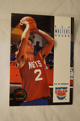 NBA CARD - 1994 - Sky Box - Rookie Series - Rex Walters - New Jersey ...