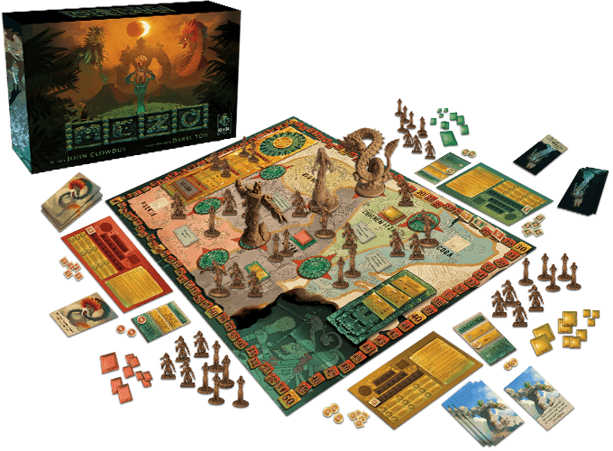 obo MEZO Board Game of Mayan mythology | eBay