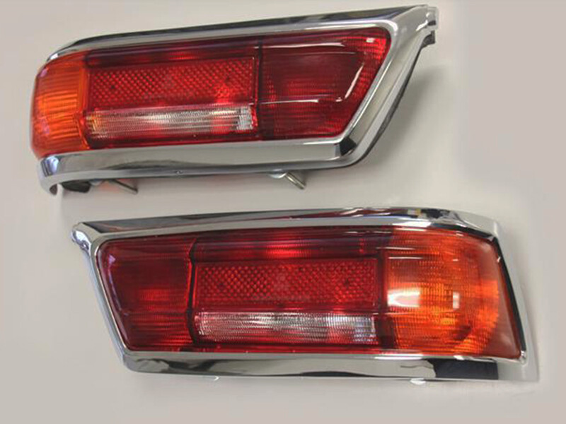 Tail light set red/orange for early Mercedes W113 | eBay