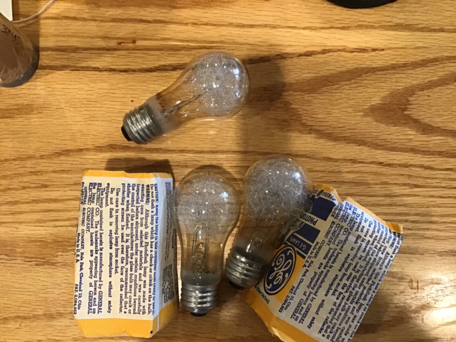 GE Photoflash 11 Old Style Flash Bulbs Lot of 5 | eBay