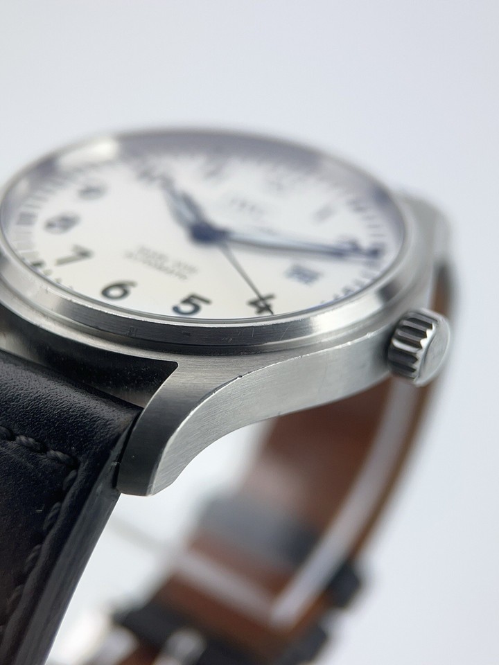 IWC Pilot Mark Stainless Steel White Dial 40mm Automatic Men’s Watch ...