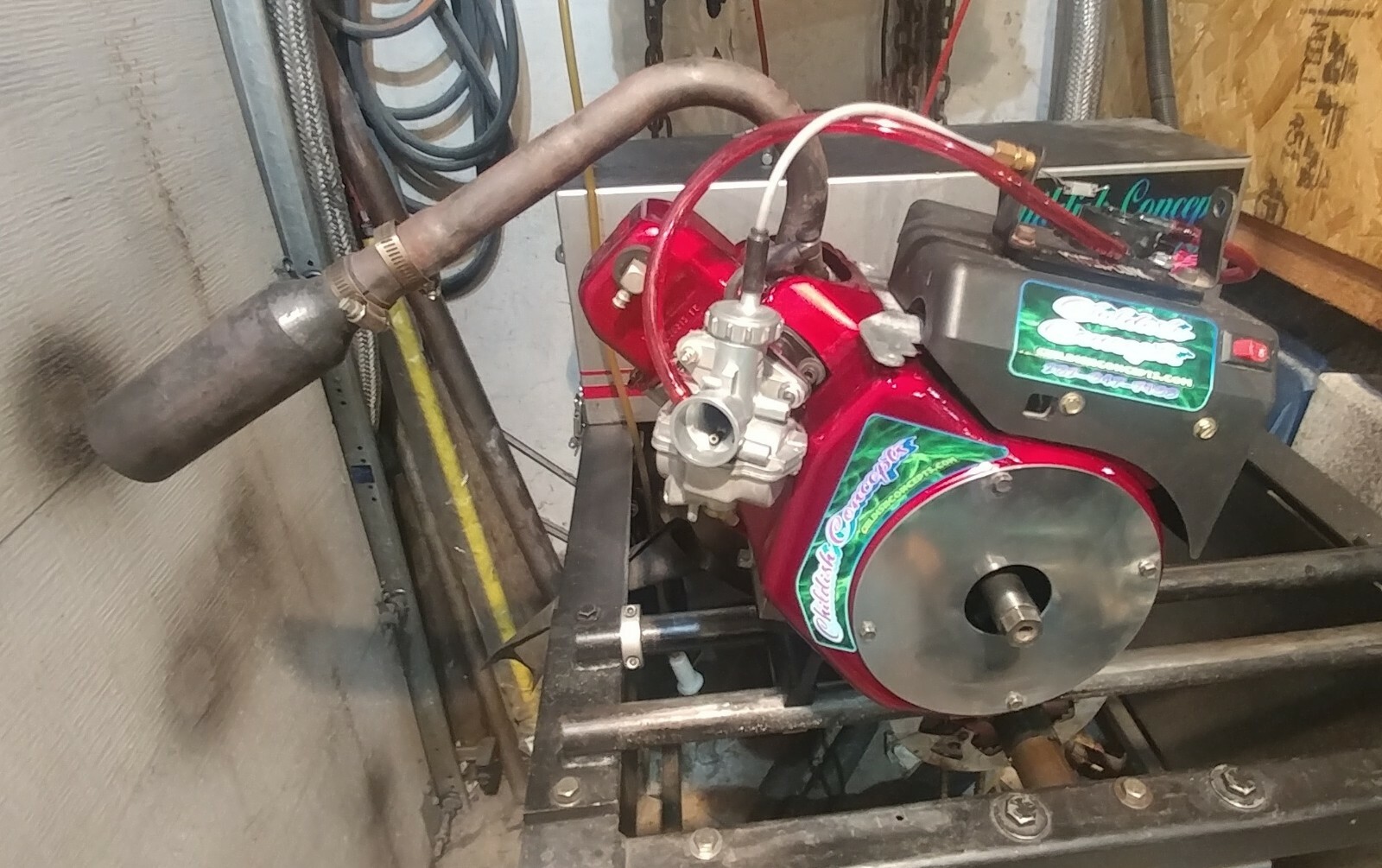 Rebuilt Briggs & Stratton Animal 206 kart mini bike engine | eBay