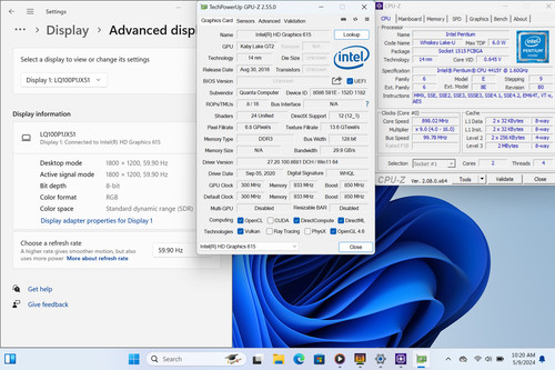 MICROSOFT SURFACE GO 1st Gen 10" Touch PENTIUM 4415Y 64GB SSD 4GB W11 ...
