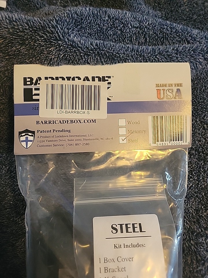 Barricade Box Temporary Door Lock down Device For Schools, Offices And ...