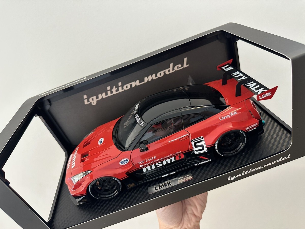 1/18 IG ignition #IG2723 LB-WORKS Nissan GT-R R35 type 2 Red 1/18 IG ignition #IG2723 LB-WORKS Nissan GT-R R35 type 2 Red
